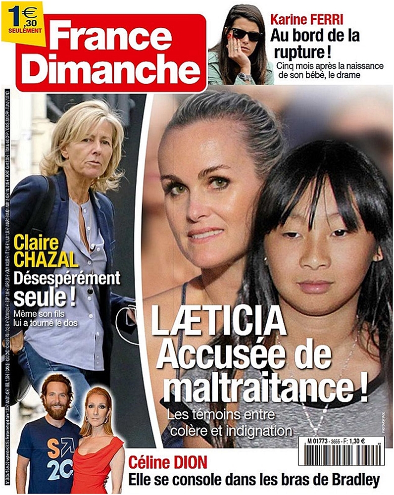 The Power Of Love - Celine Dion: Celine Dion in France Dimanche ...