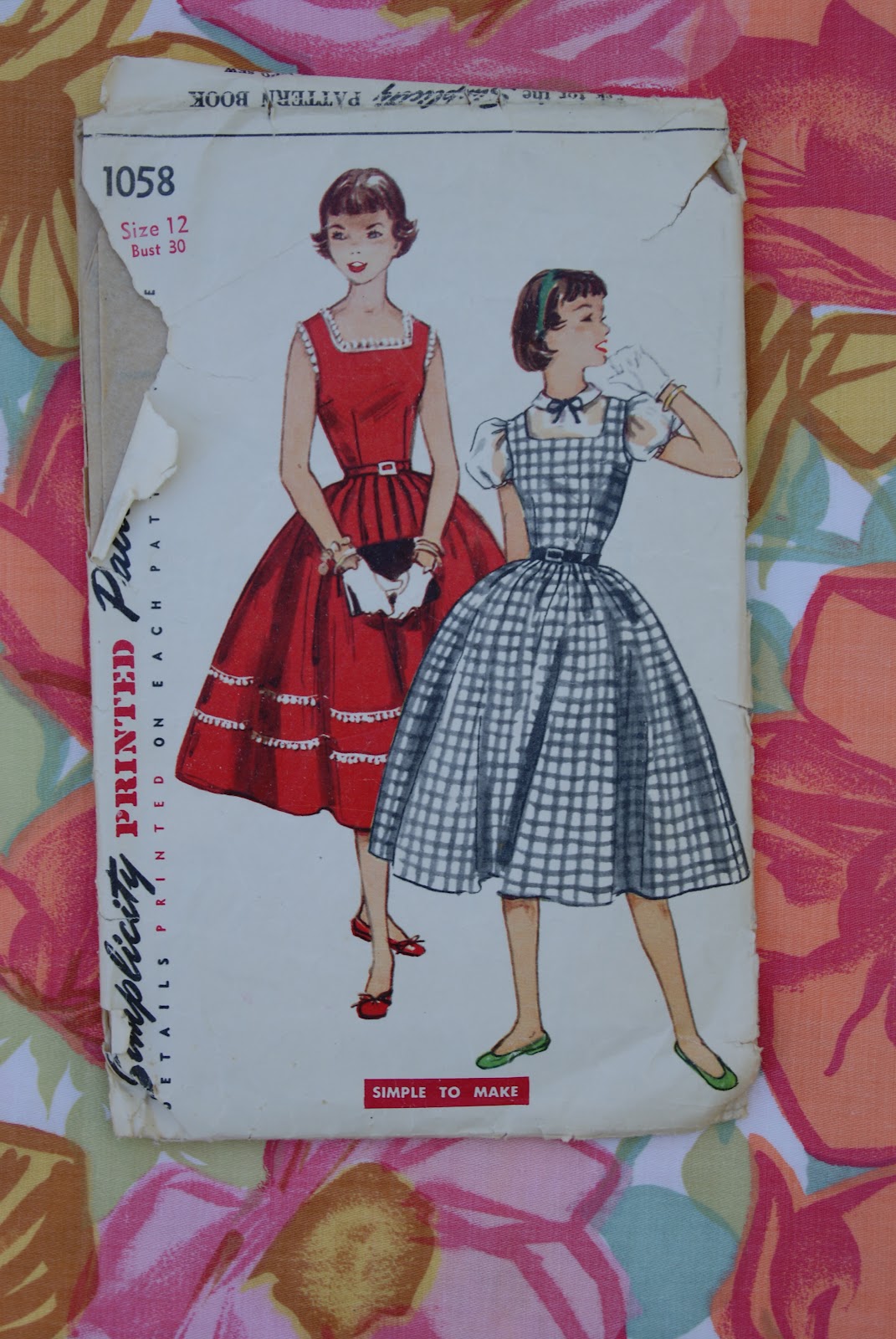 nest full of eggs: women's vintage sewing patterns