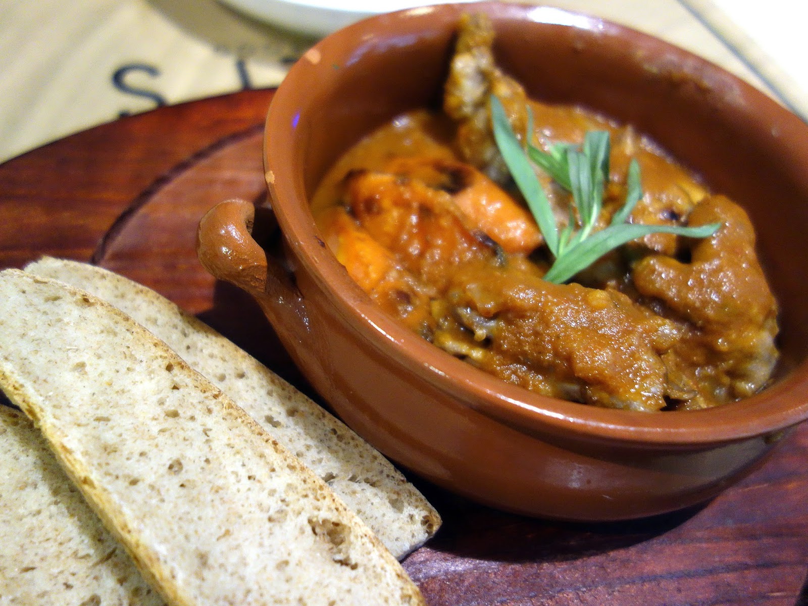 Flavour isn't sacrificed at Ashley's: The braised quail stew with ...