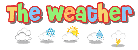 Welcome to the English Blog: What's the weather like today?