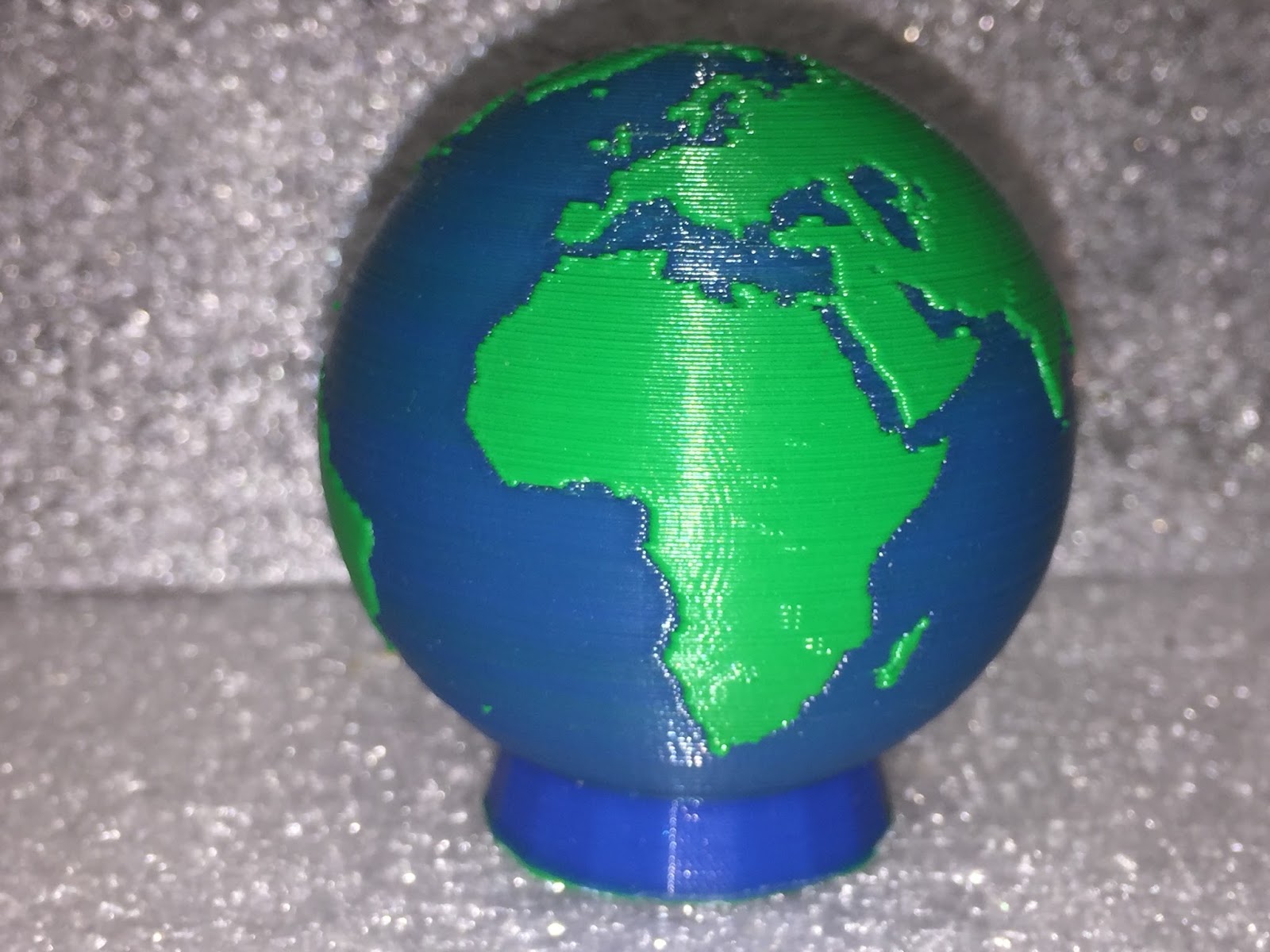 Eric Prints: Earth (3D Printed)