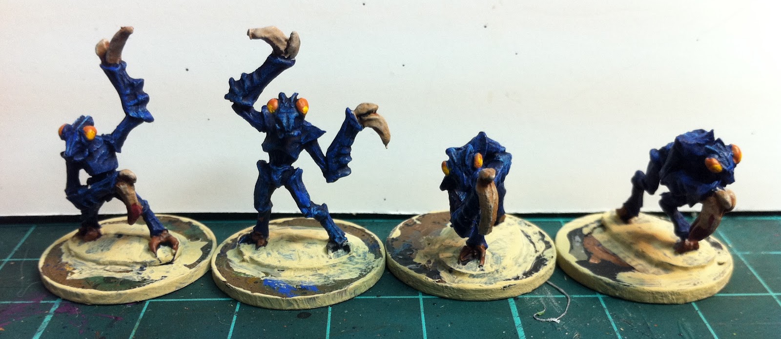 Lead Reckoning: Mantis Men from Khurasan painted