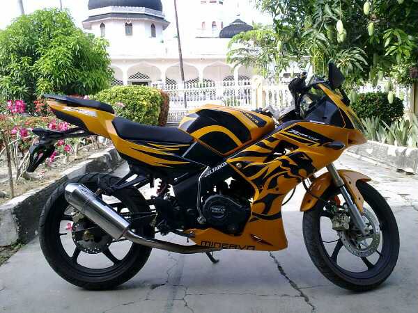 Contoh Gambar Modifikasi Minerva R 150 VX