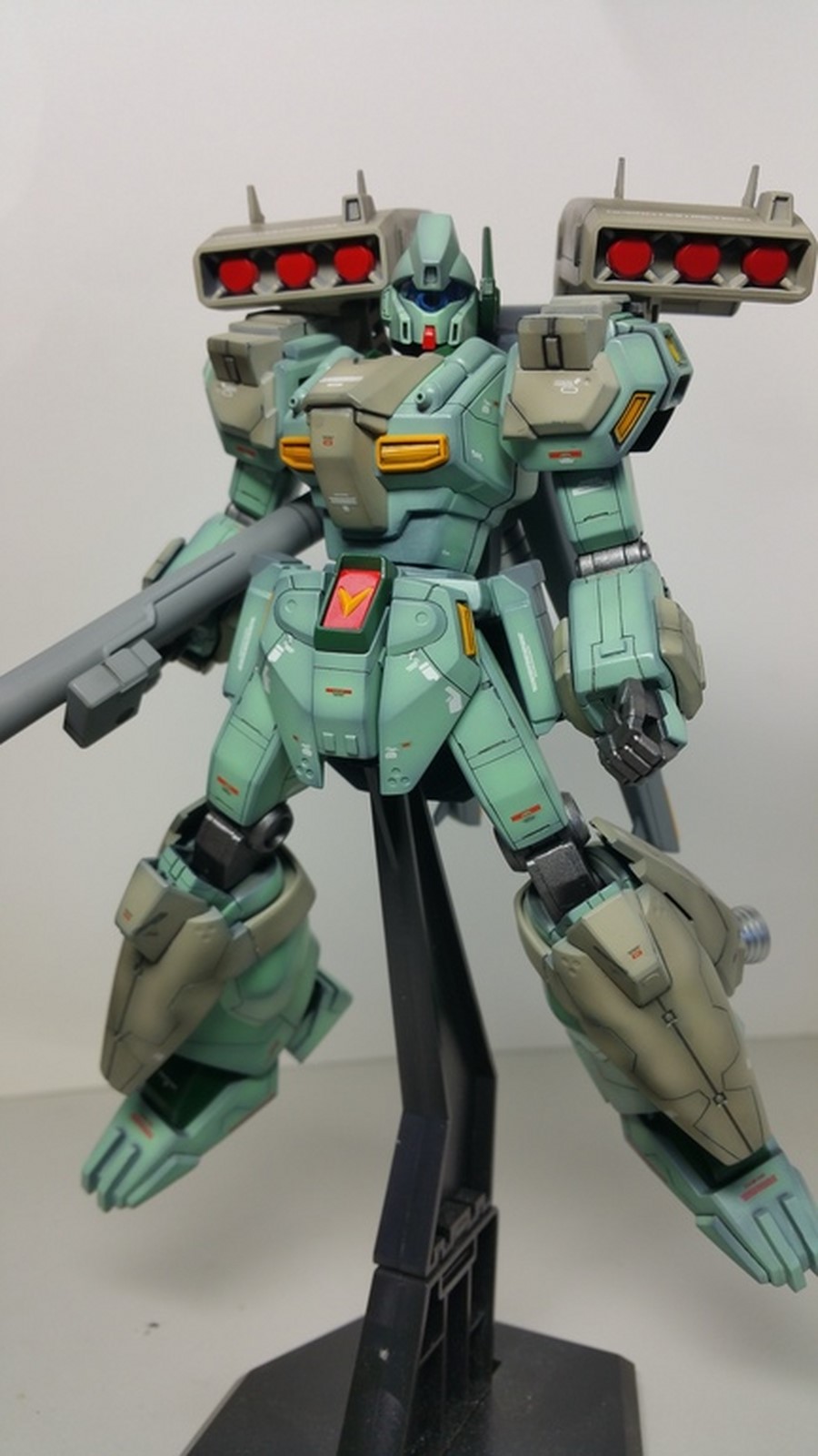 Custom Build: 1/144 RGM-89D Jegan Heavy Weapon