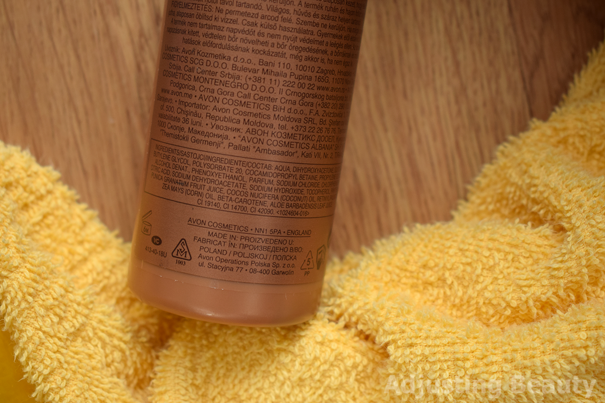 Review: Avon Sun+ - Magic Tan Self-tan Bronzing Mousse, Moisturizing ...