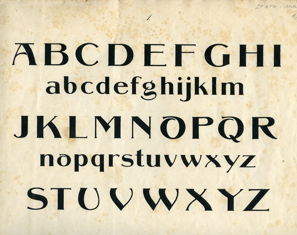 Letterology: Lettering For The Trades