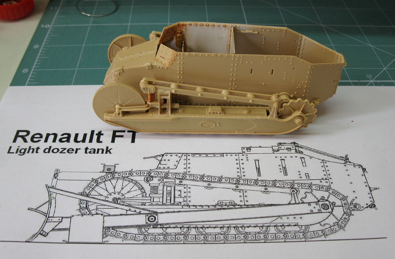 Panzerserra Bunker- Military Scale Models in 1/35 scale: Renault FT 17 ...