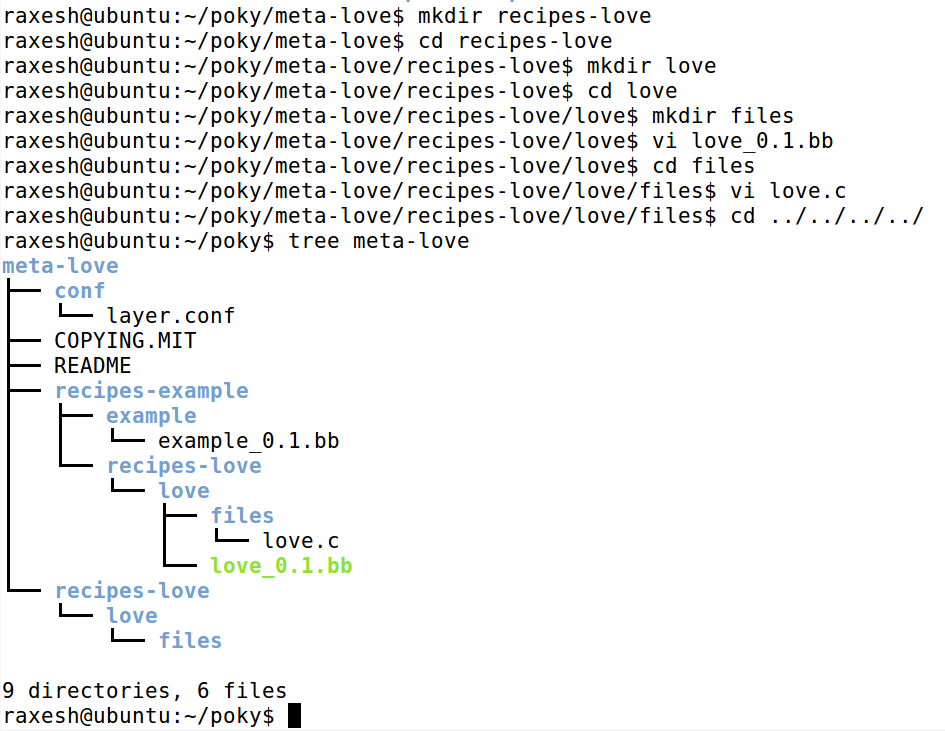 How to include a simple C file in Yocto image by creating your own layer?