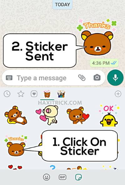 Whatsapp पर Sticker कैसे Send करें - Animated Stickers Download
