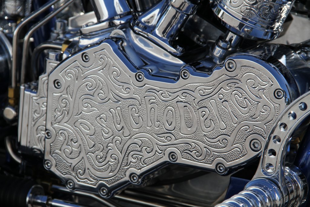 biker excalibur II: Psycho Custom-Motorcycle by Covingtons Cycle City