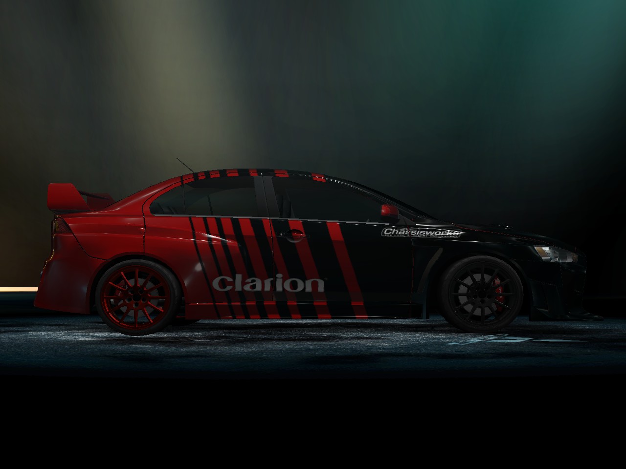 Mitsubishi Lancer Evo X "Rally Team" By Skinot