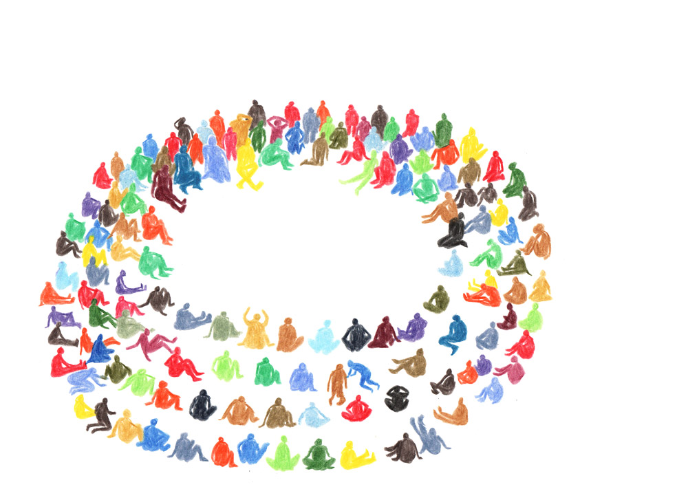 Diary Drawings: #73 Circle Time