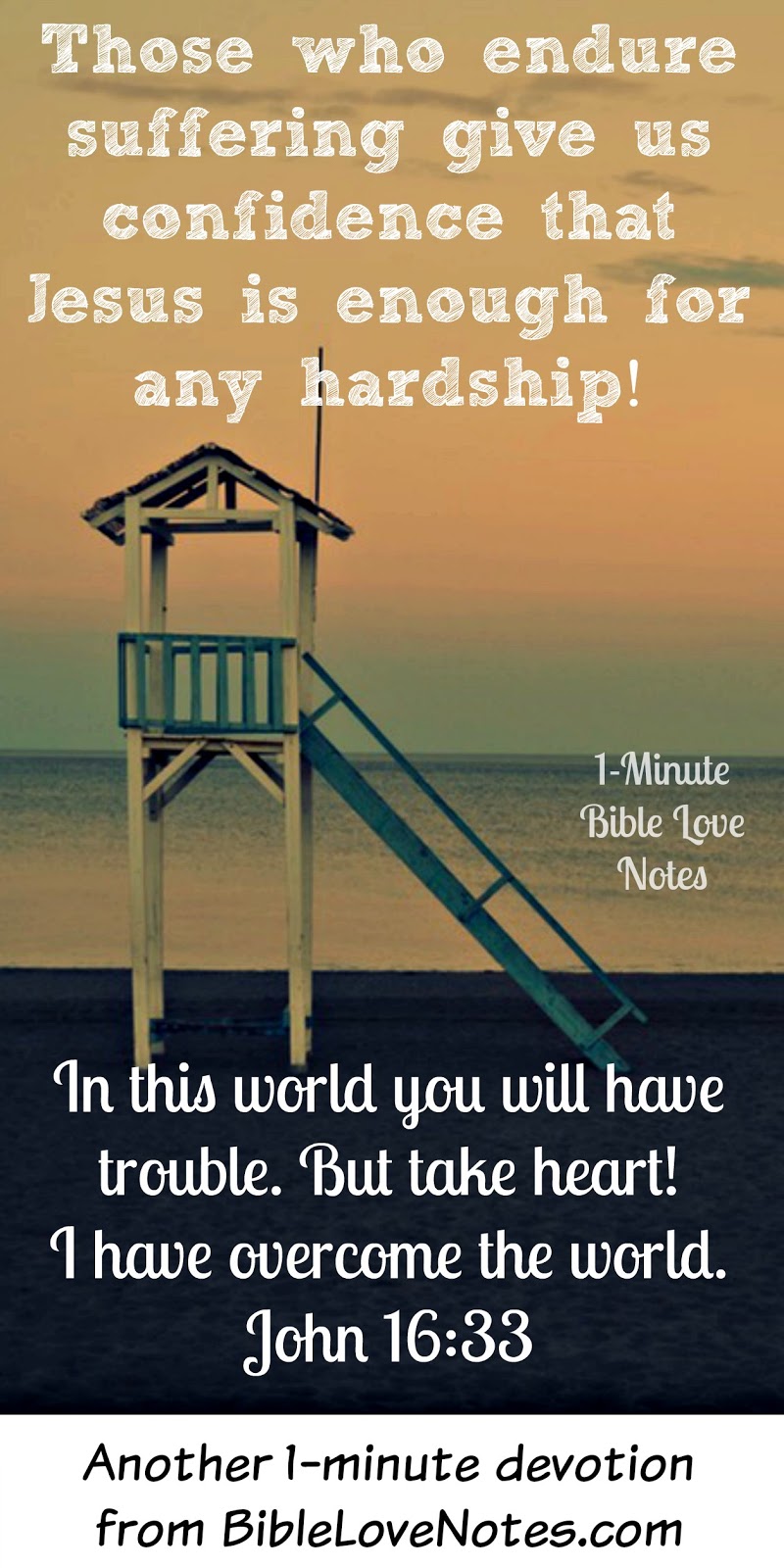 1-Minute Bible Love Notes: Endured or Cured