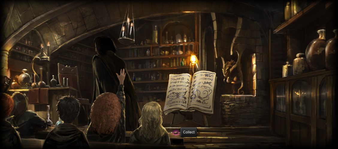 GUIDE TO POTTERMORE ITEMS: PS – Chp 8: Harry's First Potions Lesson