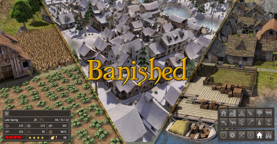 Análise: Em Banished (PC) enfrente um inimigo diferente: a mãe natureza ...