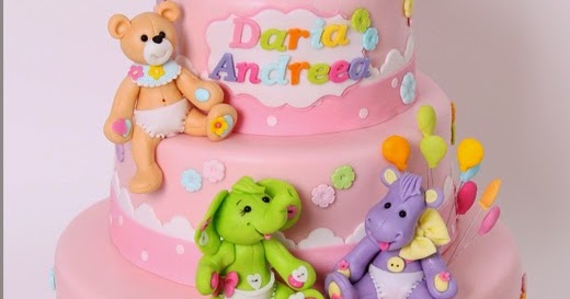 Torturi de vis: Tort de botez pentru Daria Andreea