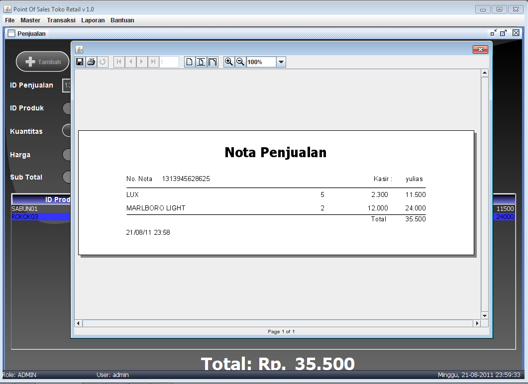 Yulias Kurniawan Blog: Aplikasi Point of Sales dengan Java Yulias Kurniawan Blog: Aplikasi Point of Sales dengan Java