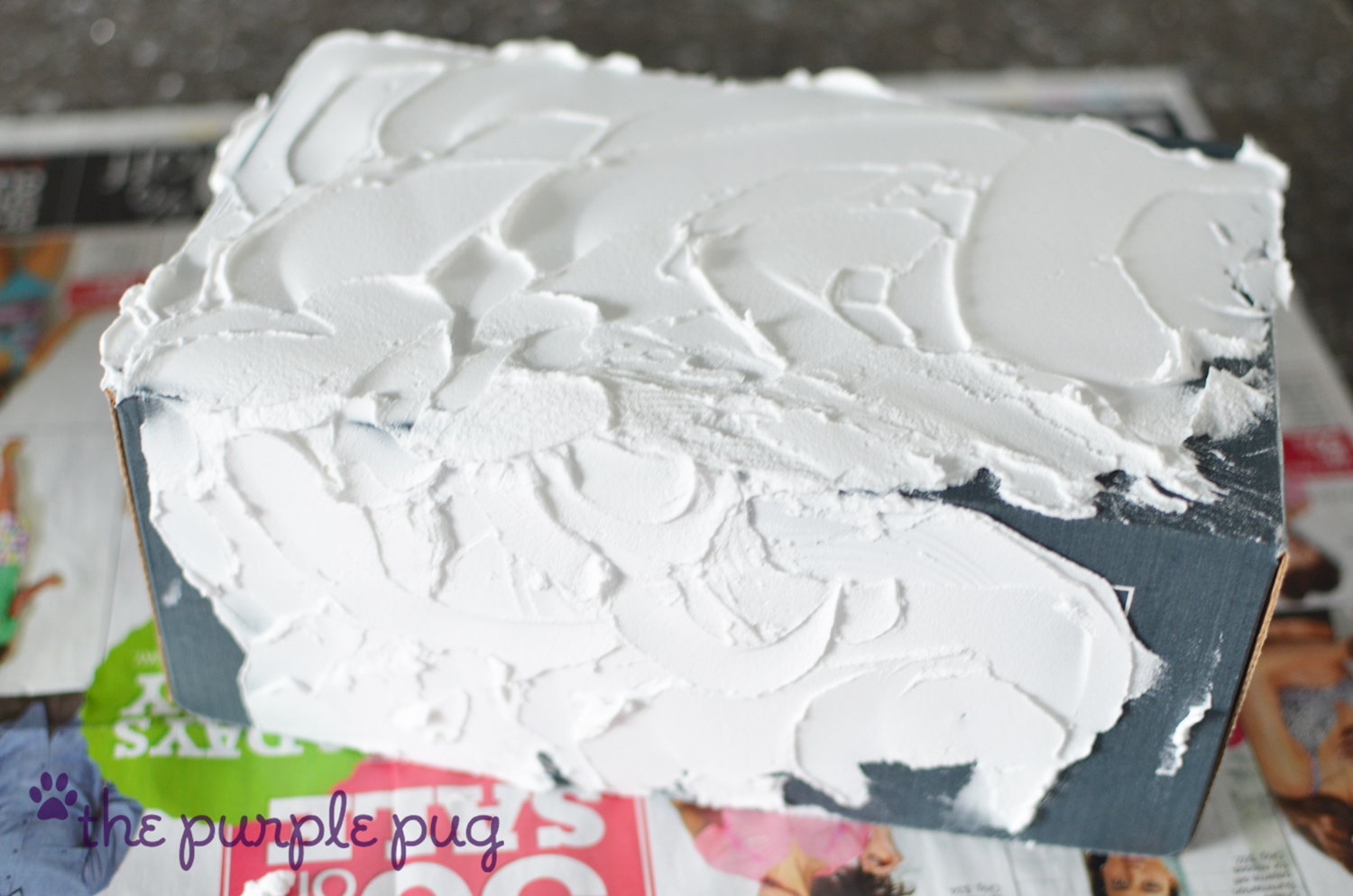 The Purple Pug: Ode to the Fake Cake...