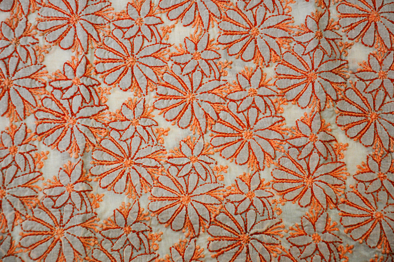 Indian Traditional Embroidery: CHIKANKARI OF UTTAR PRADESH