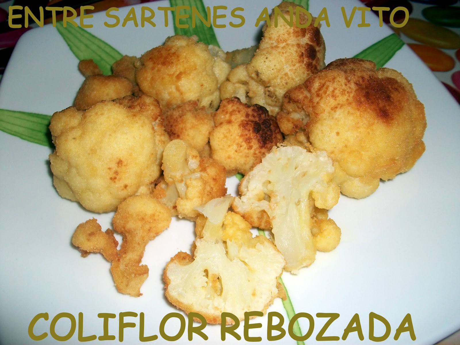 Recevitos: Coliflor Rebozada