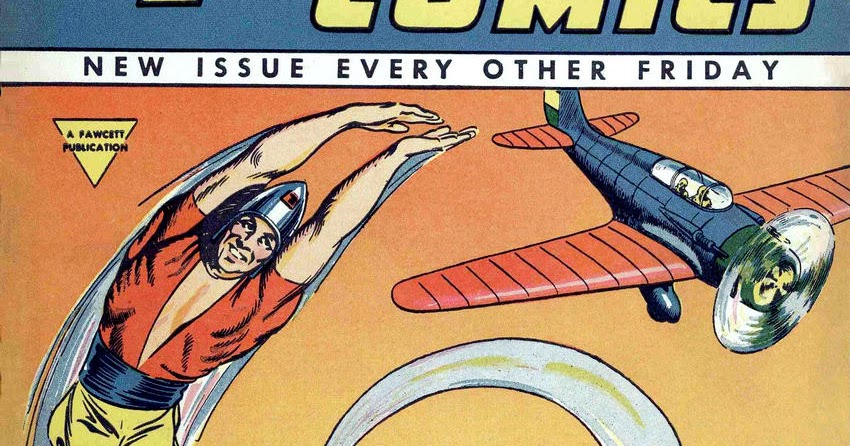 Pappy's Golden Age Comics Blogzine: Number 1407: The five-cent superhero