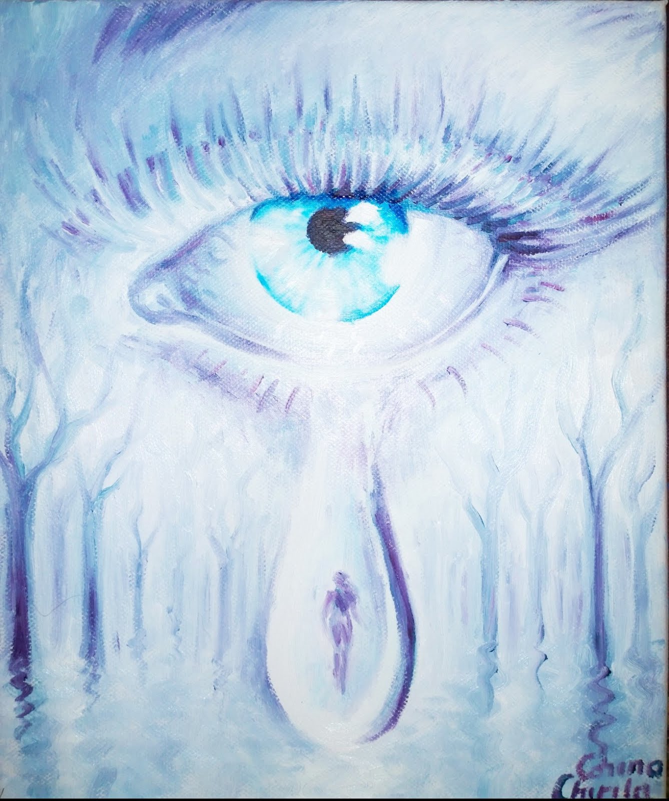 ♥*CORinAZONe ART- The art of Corina Chirila*♥*:...: Tears for a lost love