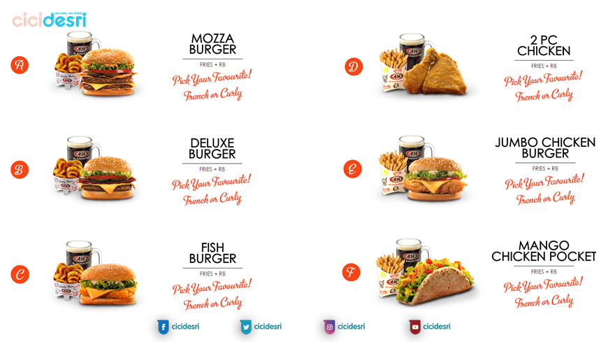 A&W LUNCURKAN MENU BREAKFAST WAFFLES, MENU LEZAT KAYA PROTEIN - Cicidesri