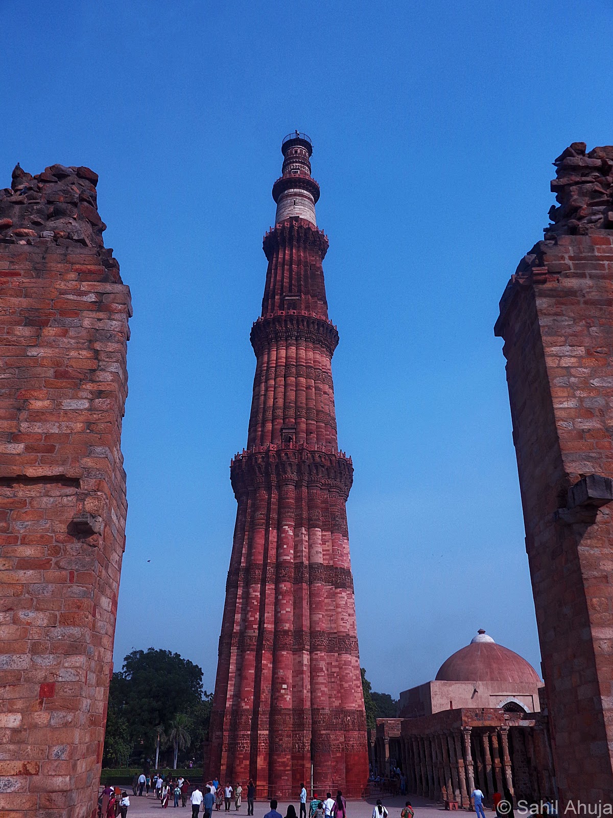 Pixelated Memories: Qutb Minar, New Delhi
