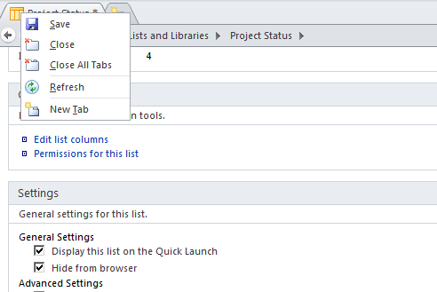 Lucky Tech Share: Sharepoint, Hide List or library in Site Content Pages