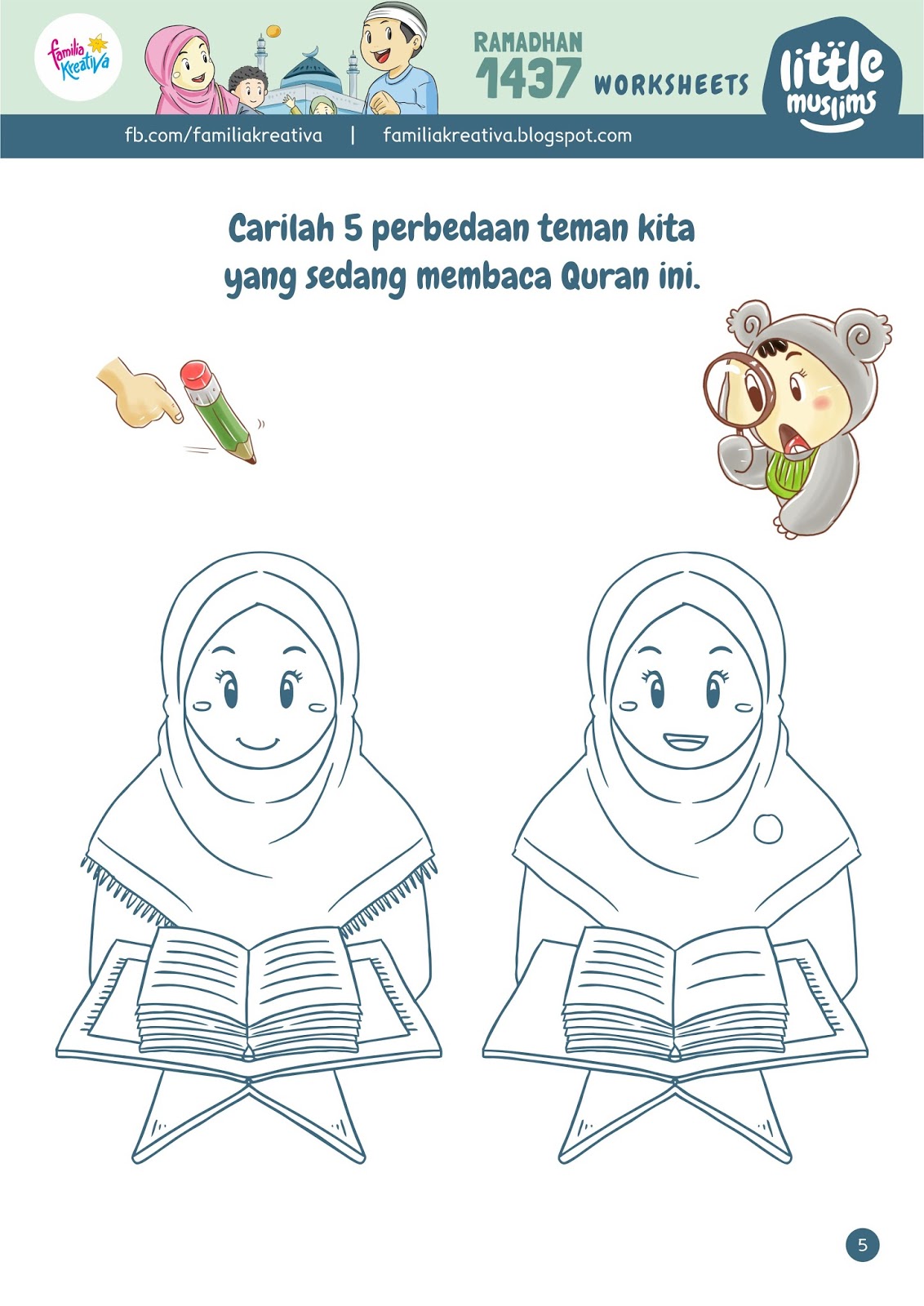 deviazhar: Donwload Gratis - Worksheet Ramadhan