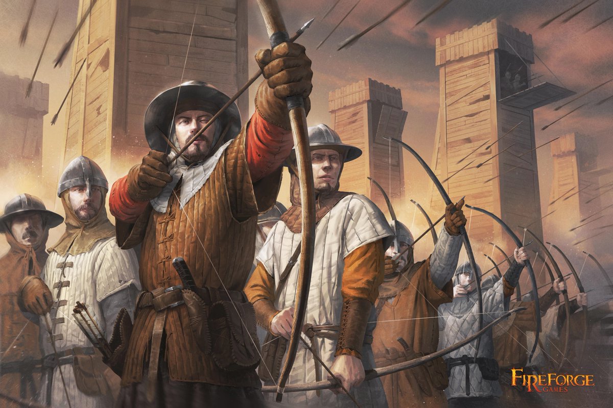 Wargame News and Terrain: Fireforge Games: New Plastic Medieval Archer ...