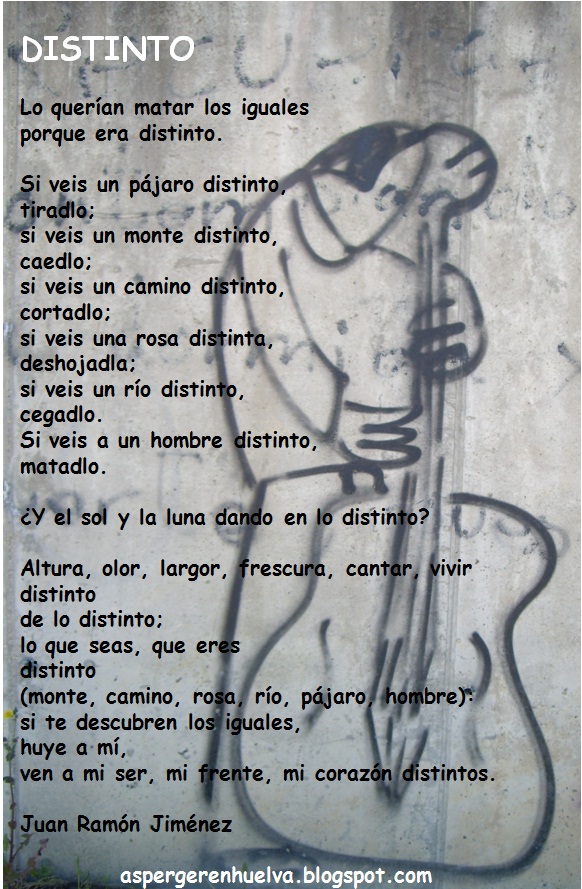 ASPERGER EN HUELVA: DISTINTO