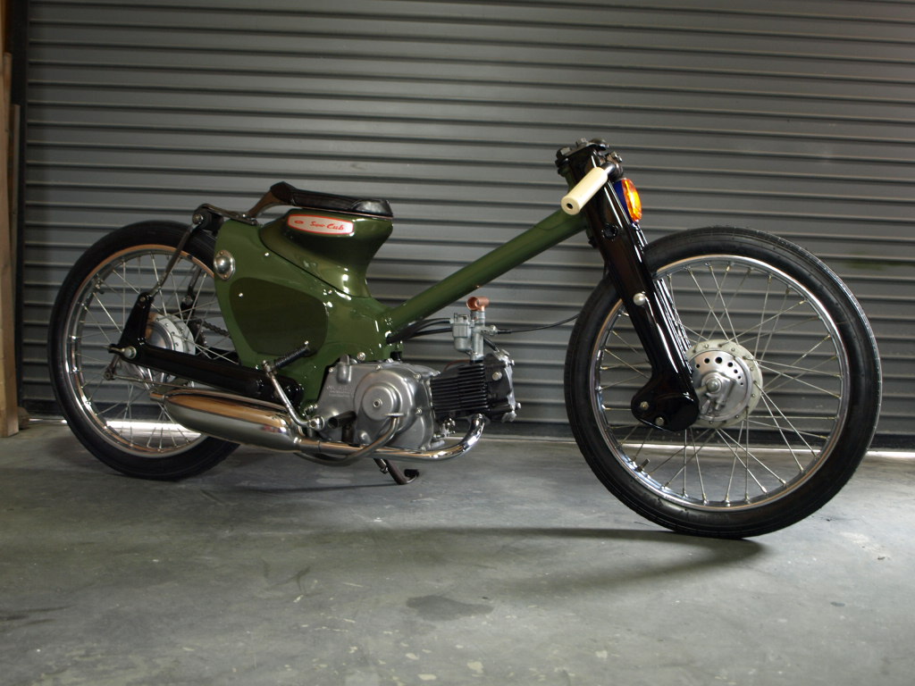 DoluMoto: Honda C100 Custom by Rad Jalopy