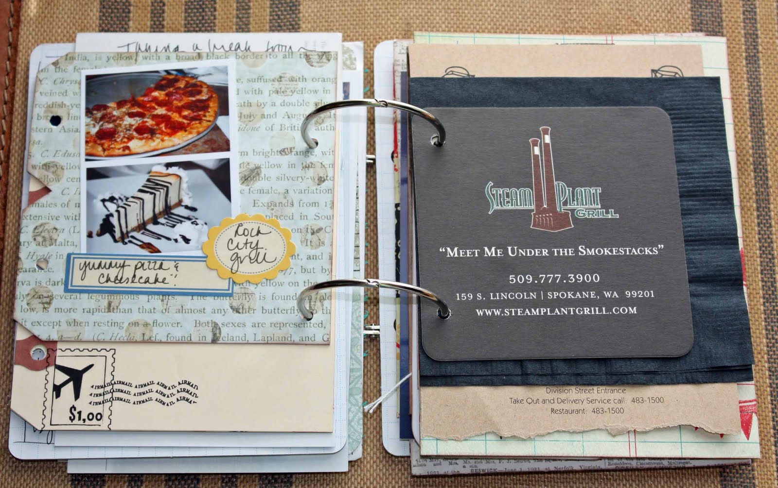 me & my scraps: travel album {after - part 1}