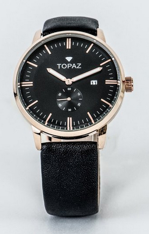 Oma Loves U!: Topaz UNISEX 5060ABK Robust Design Dress Watch #Topazwatches