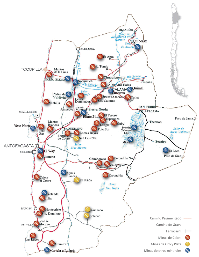 Actividad Minera En Chile
