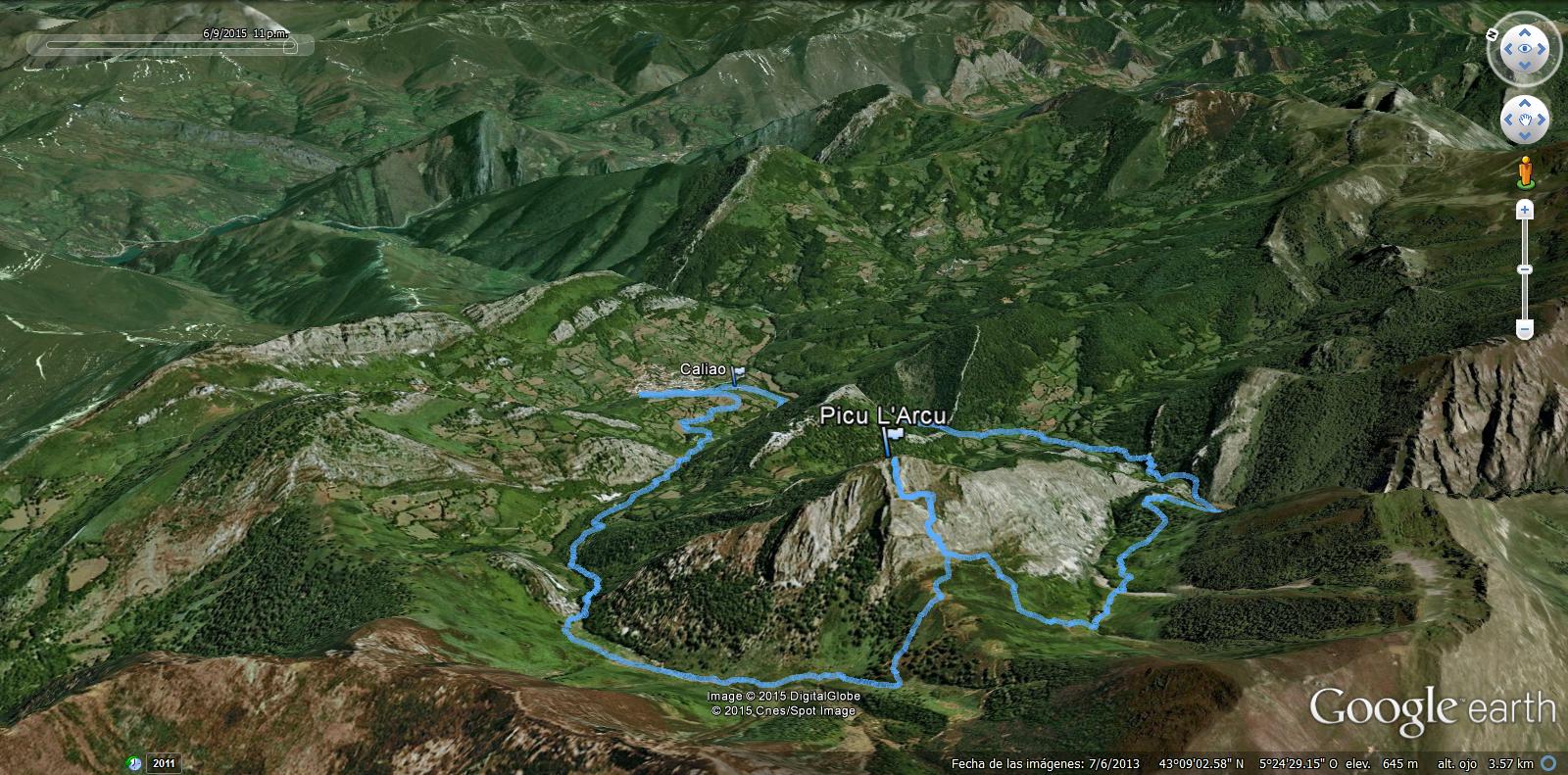 Camudando'l camín: Caliao (Casu) - Cabeza L'Arcu