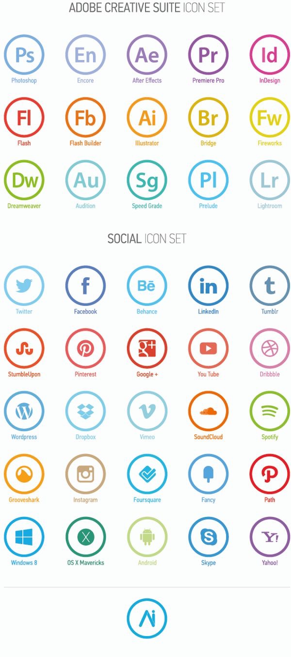 Infografias: Iconos populares