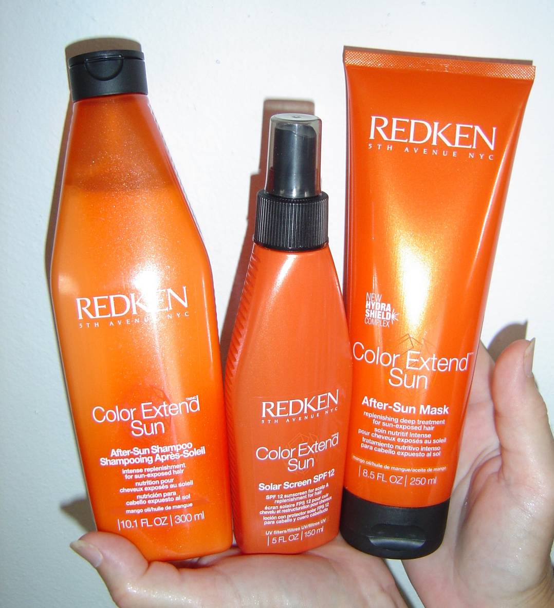 Redken 5th Avenue Color Extend Sun Hair Care Line Review - Beauty Cooks ...