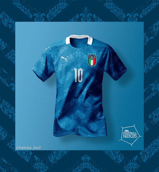 Puma Italy 'Renaissance' Home Kit Concept "Leaked" - Footy Headlines