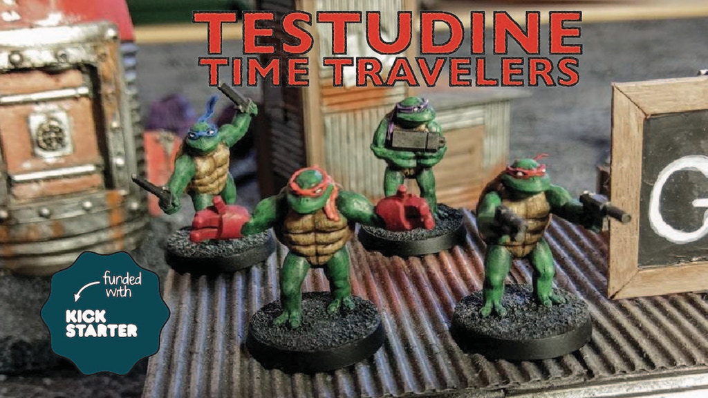 Tabletop Fix: Adam Devitt - Testudine Time Travelers Kickstarter