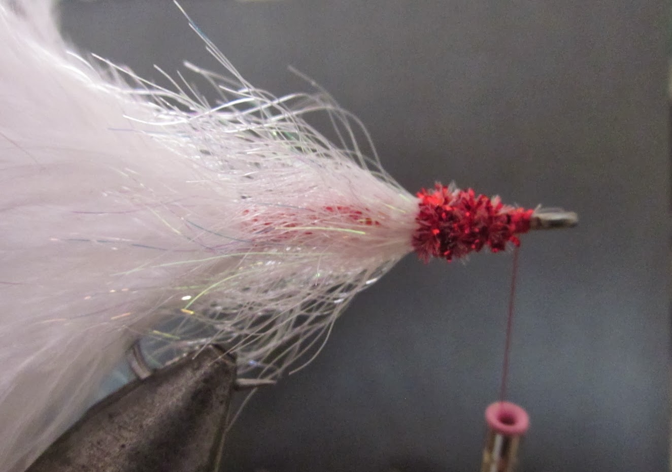 JC's Art of Flies: Step-by-Step Tying White Betta Fish Fly