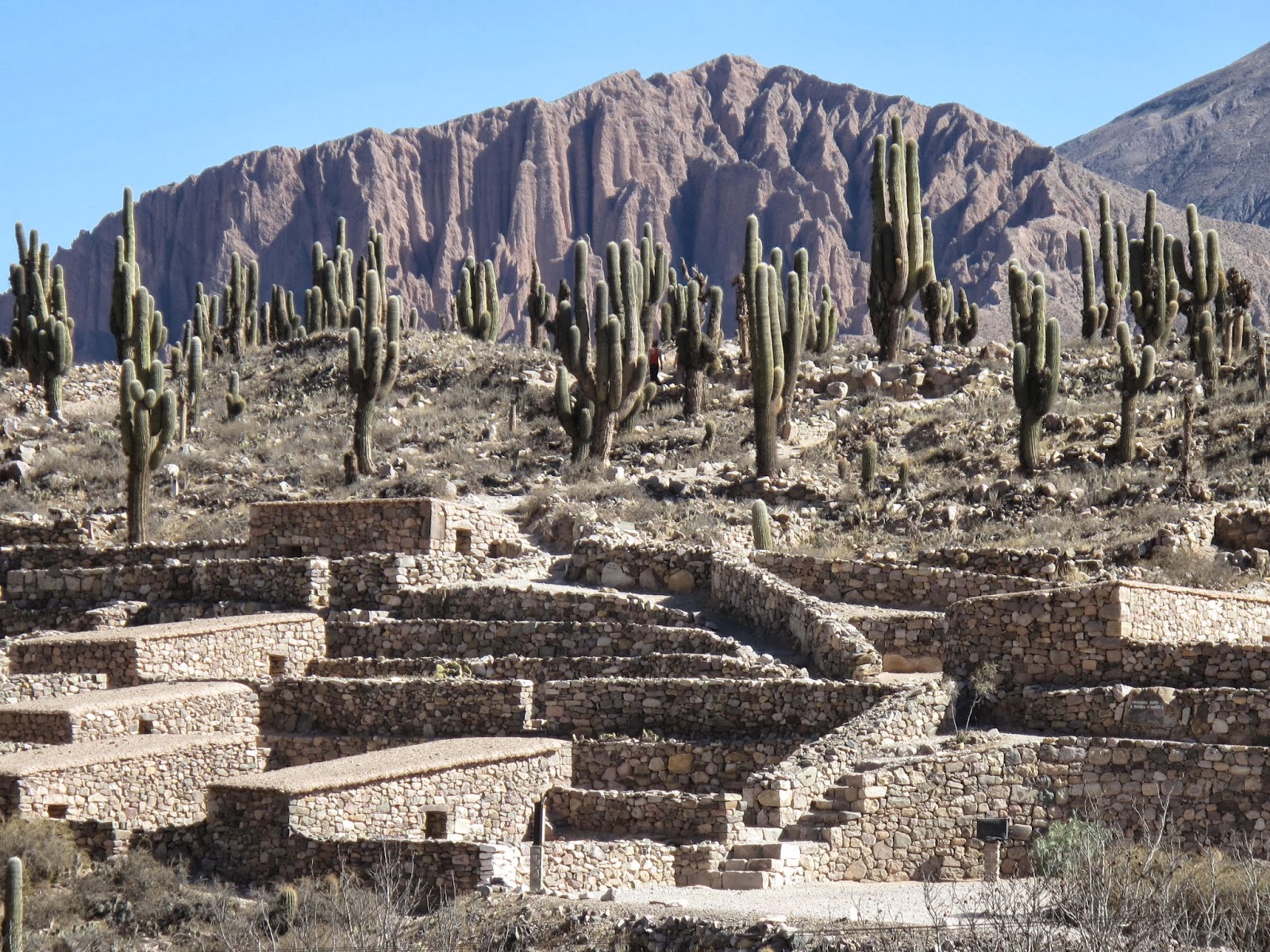 POR TIERRA POR LA TIERRA: El Pucará de Tilcara