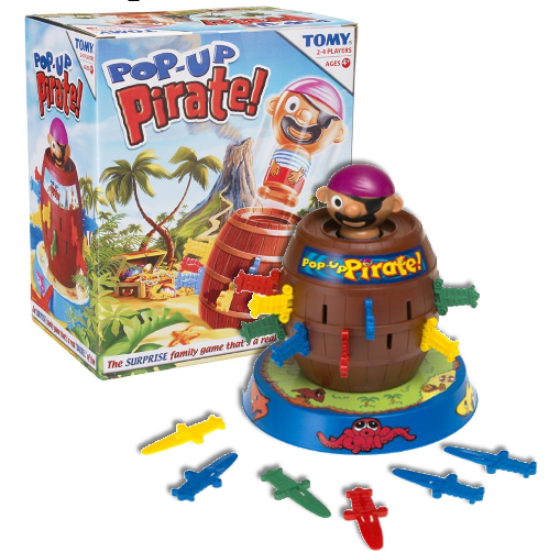 The Playful Otter: Pop Up Pirate
