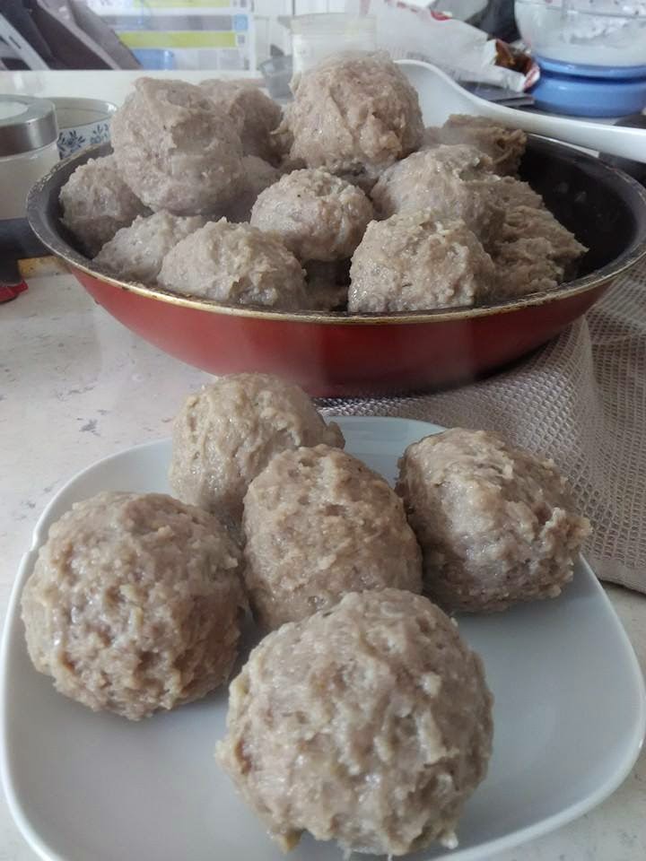 Cara Membuat Bakso Tenis