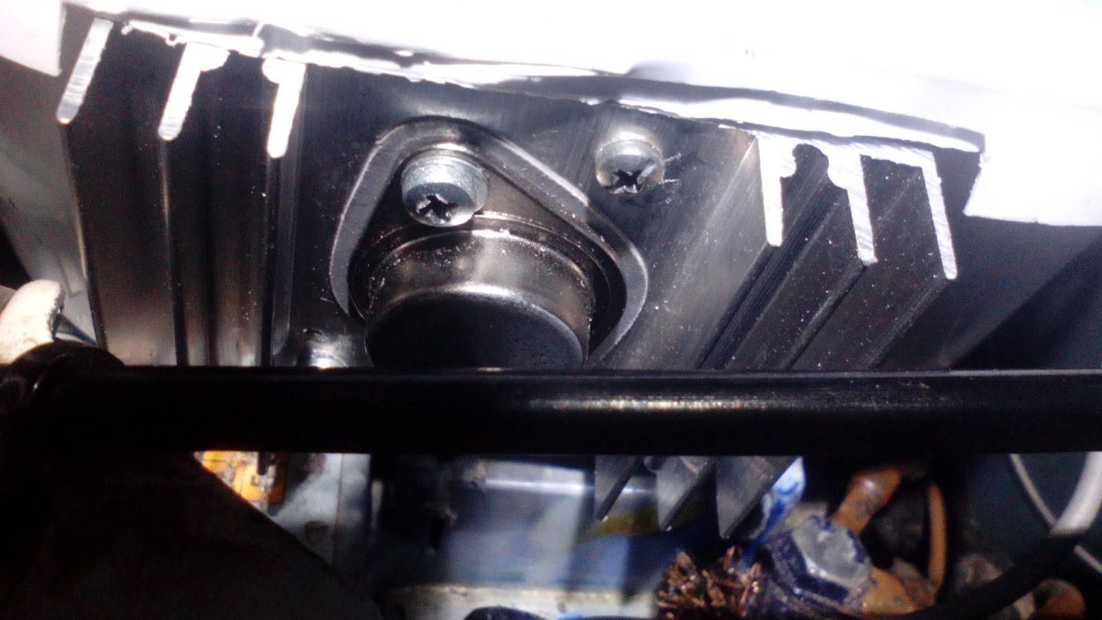 VW SYNCRO: The surface discharge spark plugs ignition.