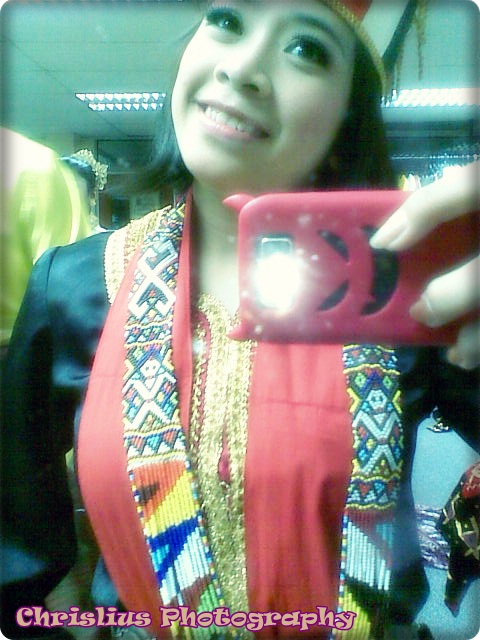 Its All About Us When Bisaya Girl In Bidayuh Costume