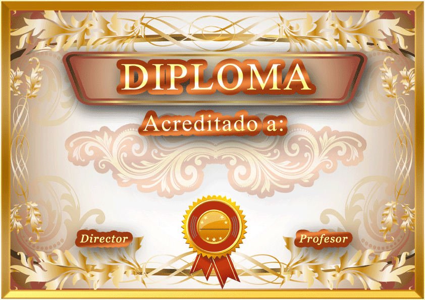 Certificados y diplomas para imprimir-Colorear dibujos,letras ...