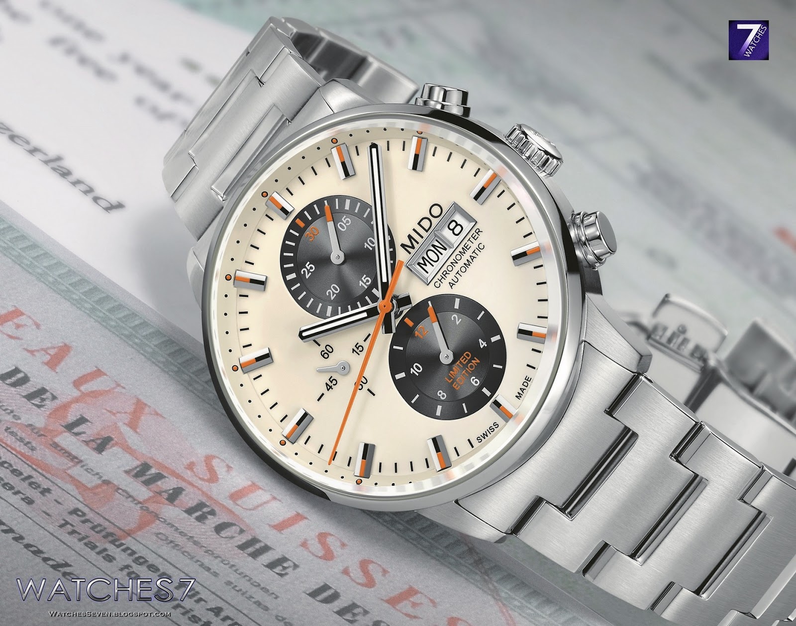 Watches 7: MIDO – COMMANDER Chronometer Limited Edition