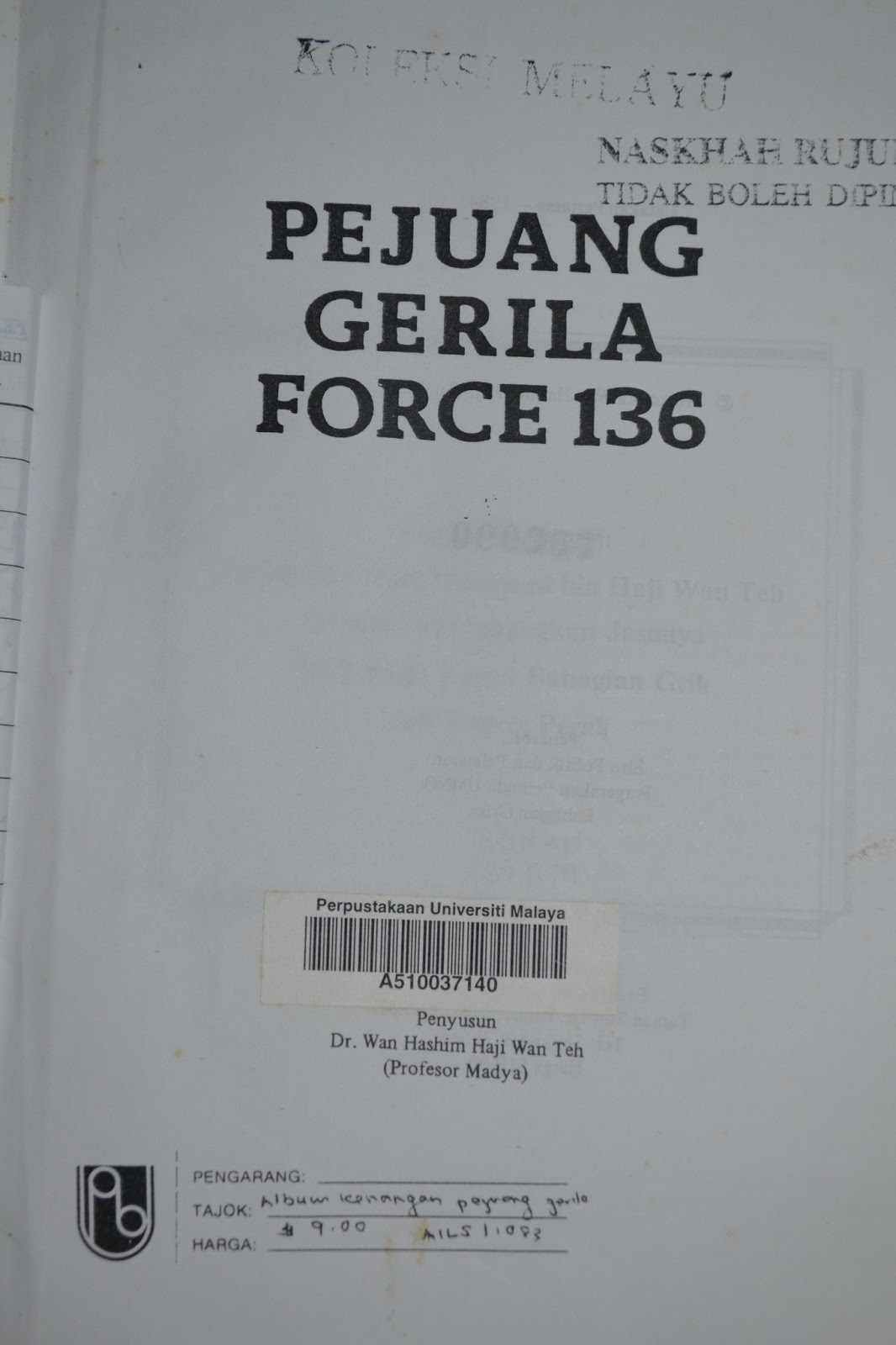 PEJUANG GERILA FORCE 136